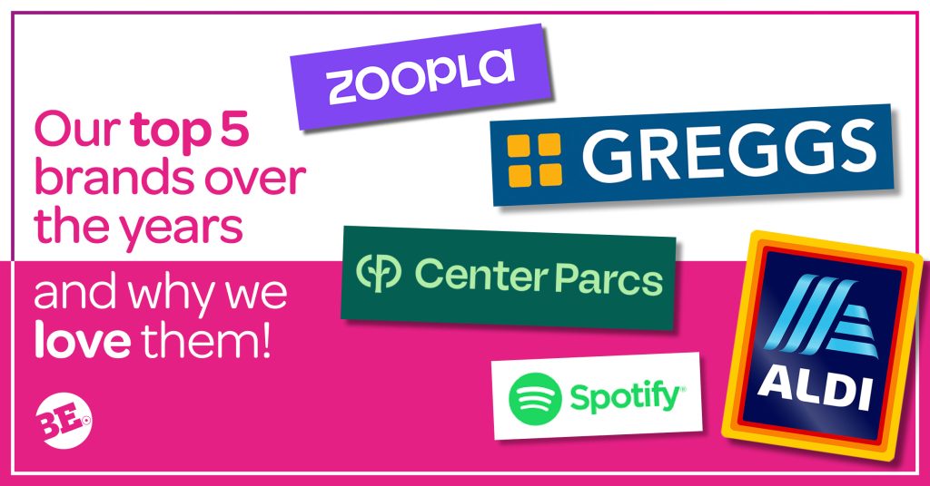 Our top 5 brands from over the years and why we love them!